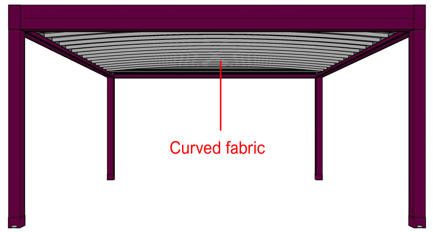QUBICA – RETRACTABLE PERGOLA - Miba
